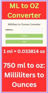 750 ml to oz: Milliliters to Ounces Converter (ml en oz)